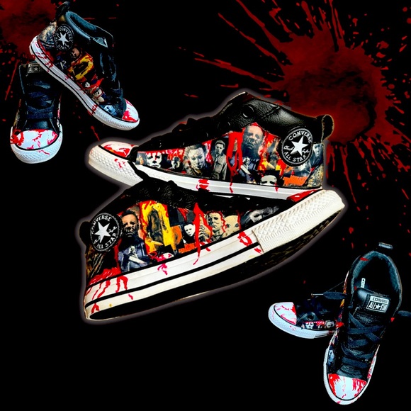 Converse | Shoes | Converse All Star Horror Themed Michael Myers ...